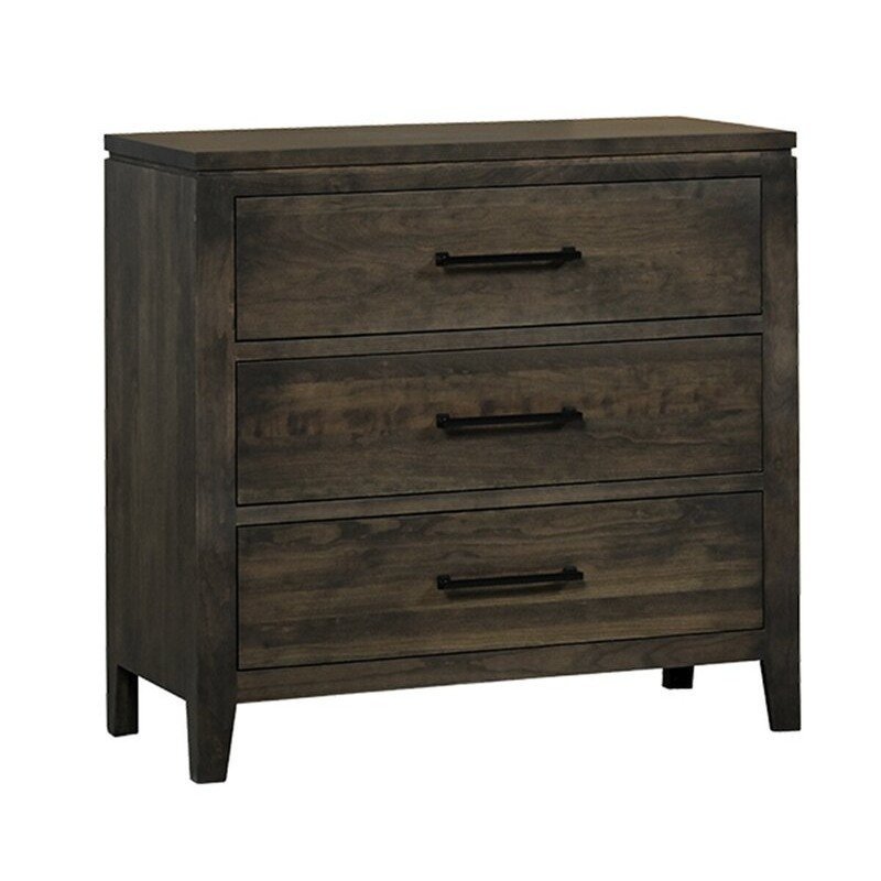 Solid Wood Low Chest With Flush Edges | DutchCrafters