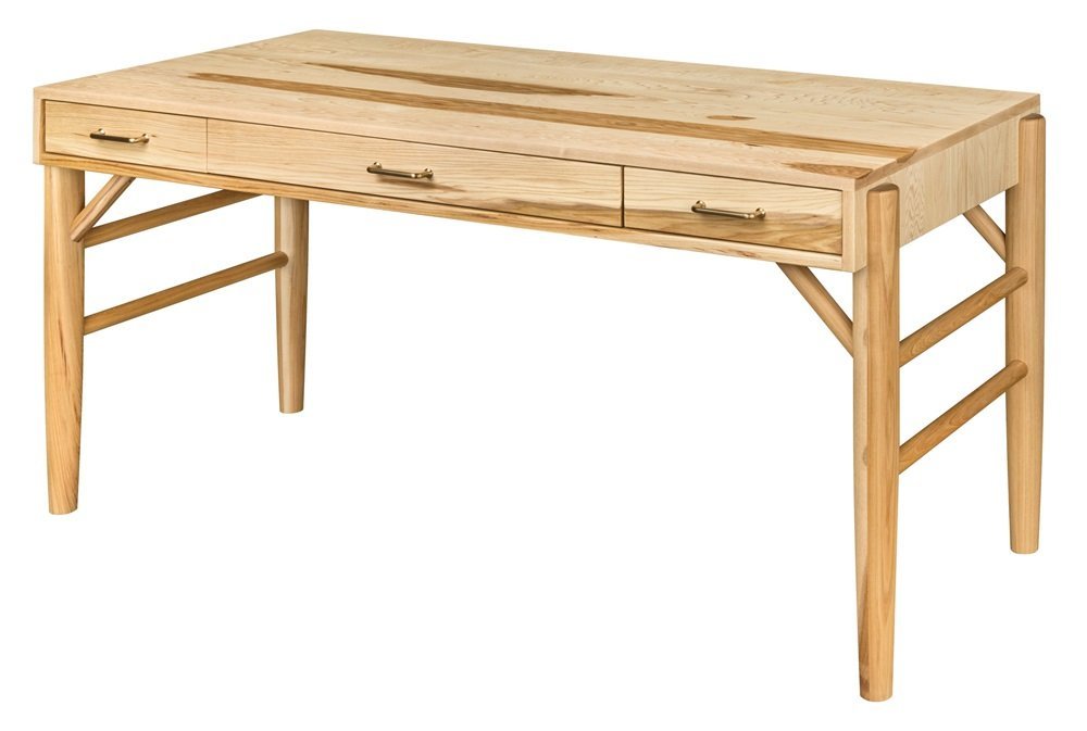 Amish Handcrafted 60" Contemporary Writing Desk | Customizable Desk