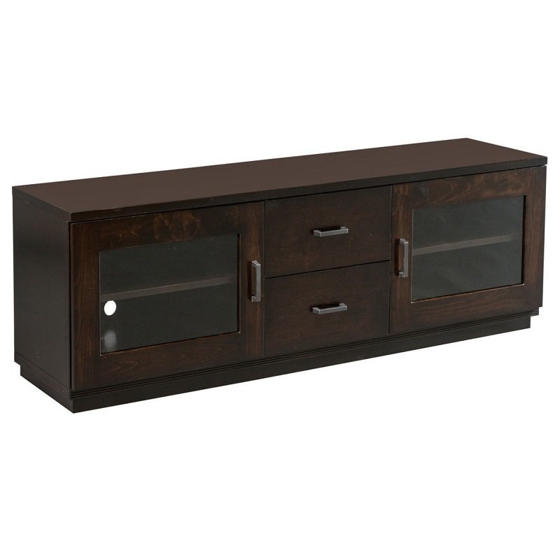 Hayes Solid Wood Media Stand from DutchCrafters Amish Furniture