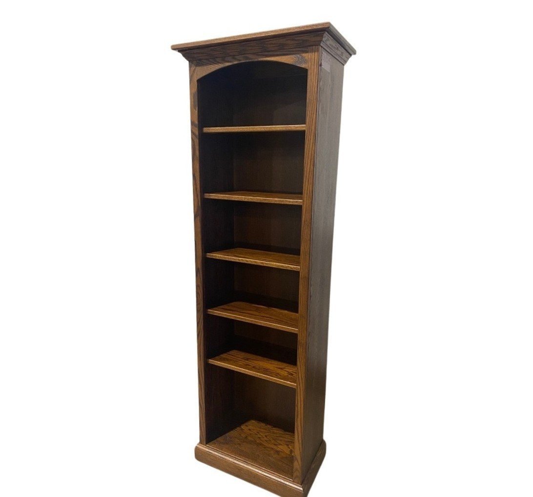 Oak Wood Bookcase In-Stock | DutchCrafters Amish Office Furniture