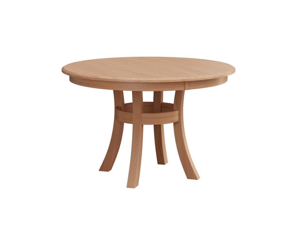 Modern Pedestal Dining Table | Amish Dining Room Furniture