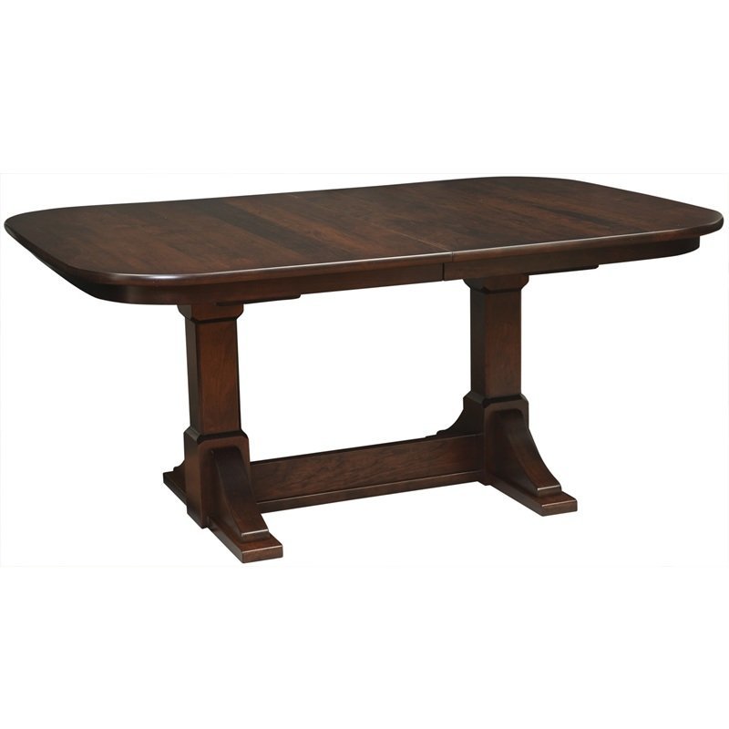 Wadley Double Pedestal Extension Dining Table from DutchCrafters