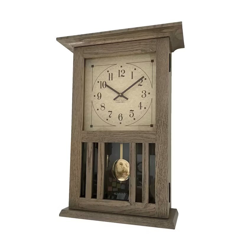 Mission Wall Clock - Quick Ship from DutchCrafters Amish Furniture