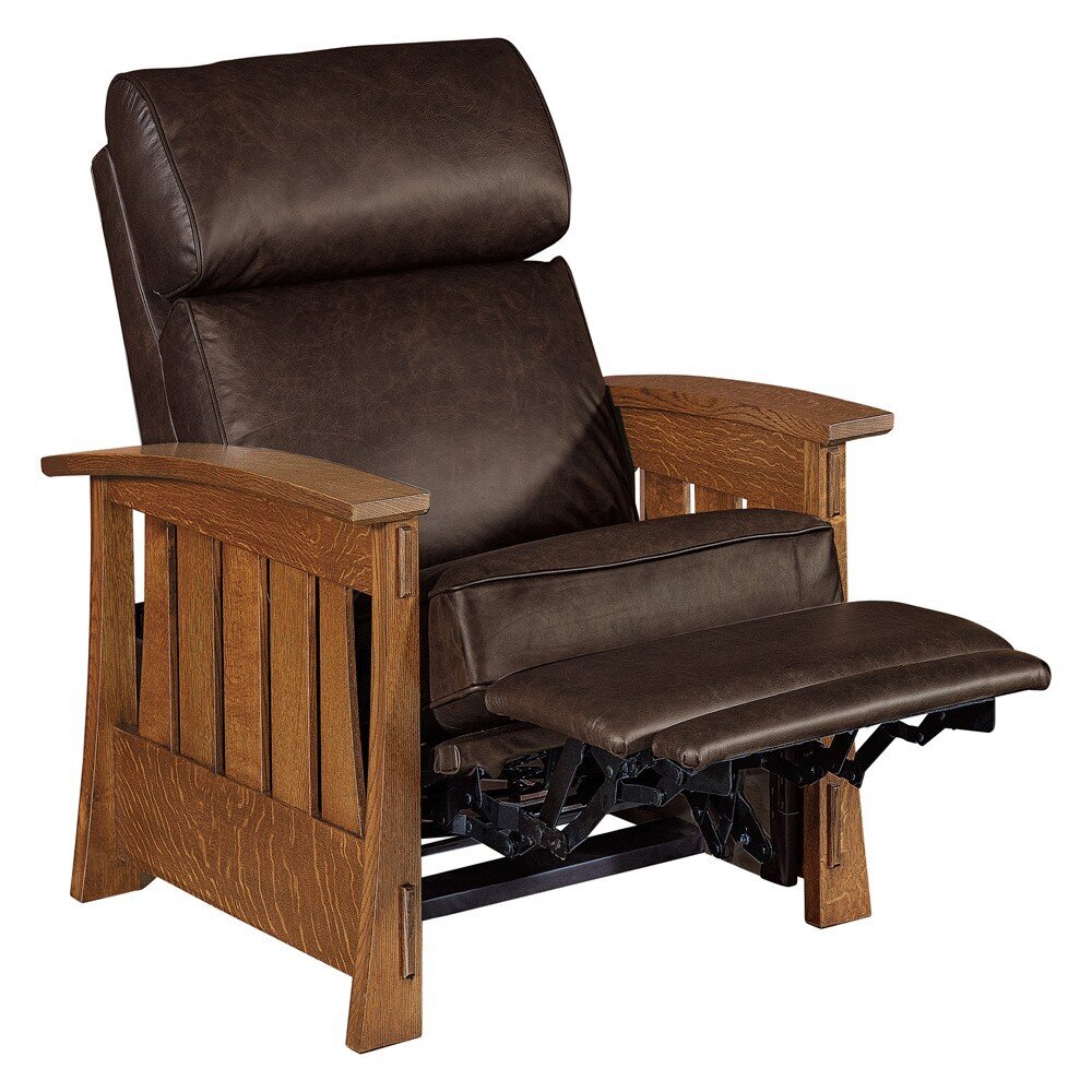 Bustle Back Wall Hugger Recliner Chair | Amish Made in USA