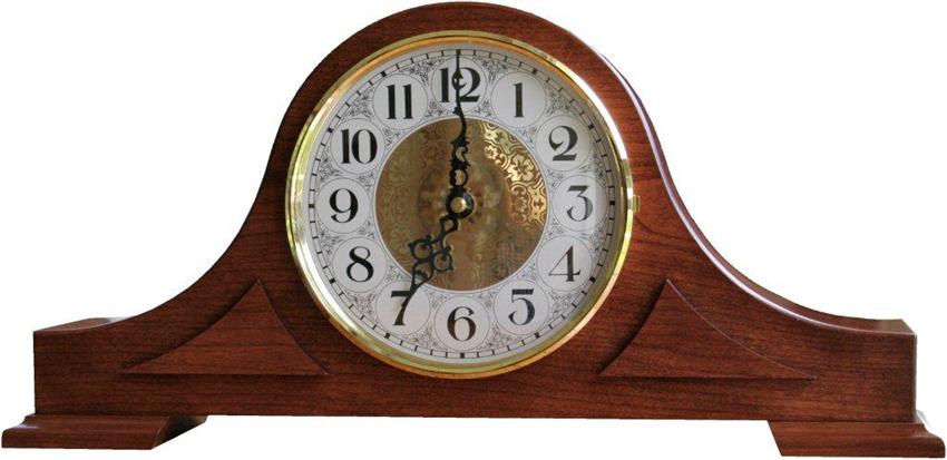 Amish Tambour Quartz Mantel Clock from Dutchcrafters