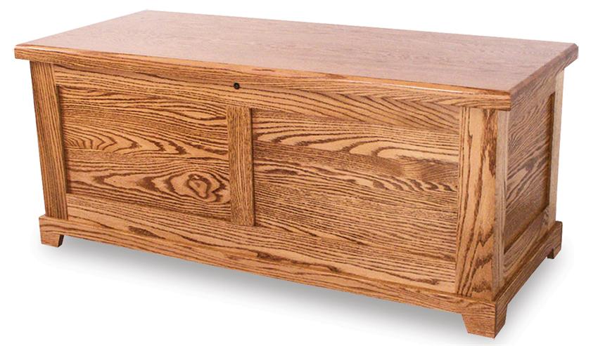 Handcrafted Hardwood Shaker Hope Chest from DutchCrafters Amish