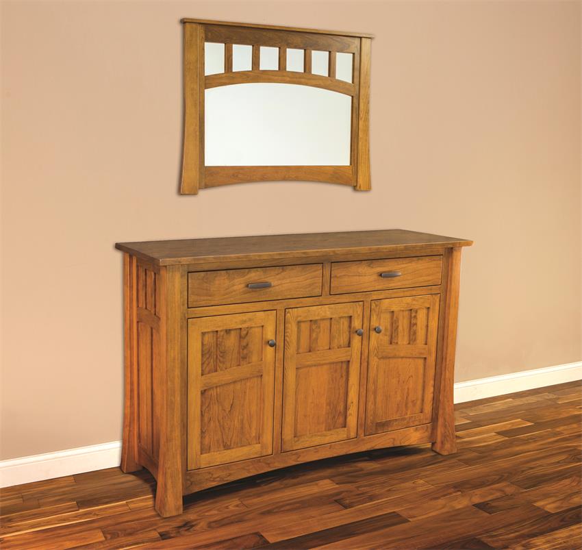 Amish Arlington Buffet with Optional Mirror from DutchCrafters Amish