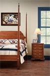 Amish Colonial Pencil Post Bed from DutchCrafters