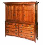 Amish Handcrafted Mission Style Mule Chest