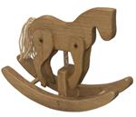 Amish-Made Wooden Rocking Horse