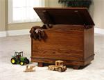 Amish-handcrafted Hardwood Toy Chests