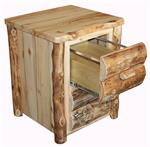 Amish Rustic File Cabinet