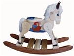 Amish-Made Wooden Rocking Horse