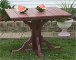 Amish Outdoor Wood and Polywood Dining Tables from DutchCrafters