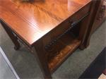 Amish Cranberry End Table