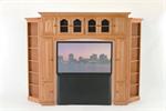 Amish Modular Wall Unit Entertainment Center